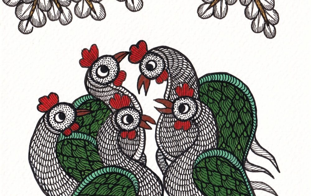 Chicken meeting | Touch the GOND
